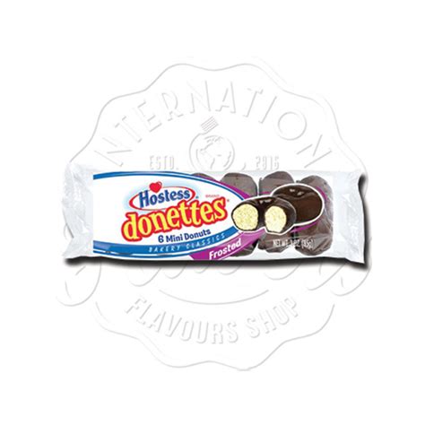 Hostess Frosted Chocolate Donettes 85g Flavers International