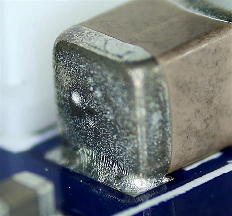 Soldering What Might Cause These Striations In This Solder Joint Electrical Engineering