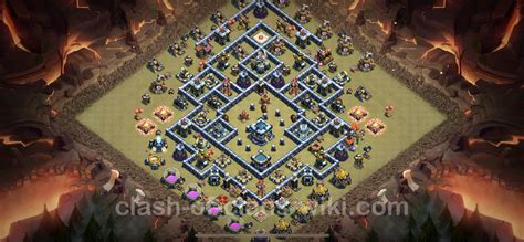 Best Anti 3 Stars War Base Th13 With Link Anti Everything Town Hall