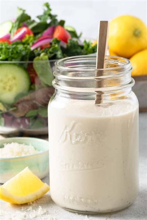 Creamy Lemon Salad Dressing The Harvest Kitchen