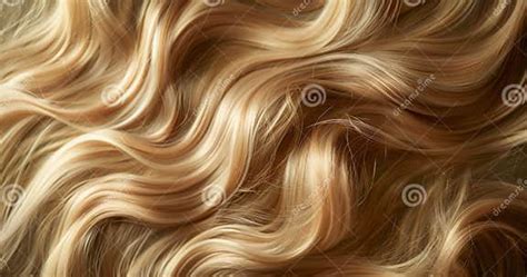 Blonde Shiny Highlight Woman Hair Background For Hair Color Product
