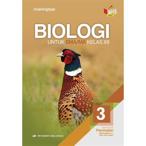 Jual BUKU ERLANGGA BIOLOGI SMA MA KLS XII JL 3 K13N 04340521