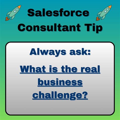 Salesforce Consultingtips Salesforceconsultant Businessvalue