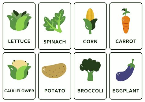 Food Flashcards Printable Free Totally Free Printables