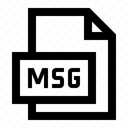 Msg Document Msg File Msg File Icon Msg Format Msg Icon Msg Outlook Mail Message Icon