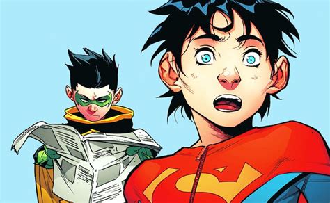 Damian Wayne Jon Kent Damian Wayne Personajes De Dc Comics Batman Cómic