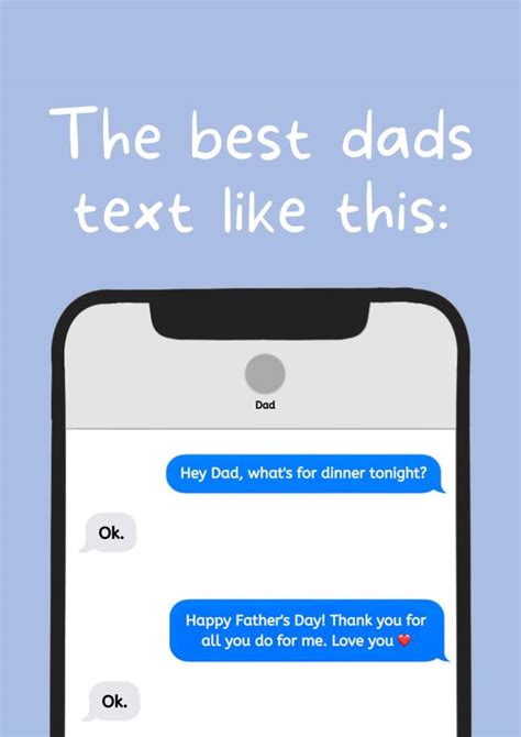 Funny Dad Text Fathers Day Card Birthday Card Dad Text The Best Dads Text Like This