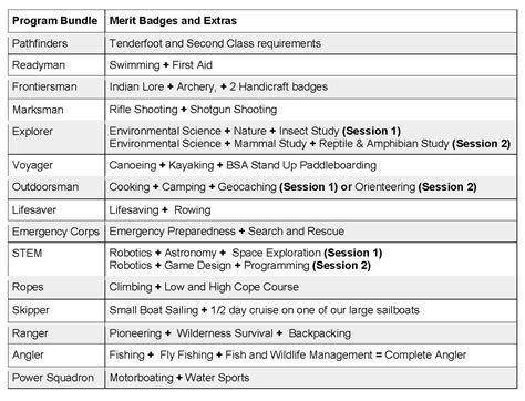 What If I Already Have One Merit Badge Camp Barstow