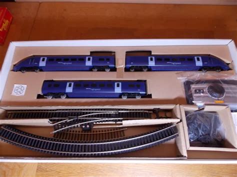 Hornby R1139 Blue Rapier 3 Car Class 395 Emu Train Set Oo Gauge 145