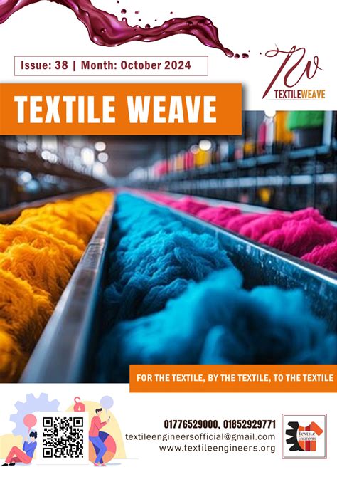 Textile Weave October Issue Textile News Apparel News Rmg News