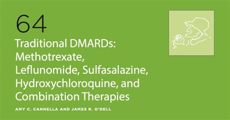 64章 伝統的な抗リウマチ薬とその併用療法、いわゆるcsdmards｜takenouchi Md