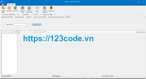 Báo Cáo Và Source Code Quản Lý Siêu Thị C Có Database