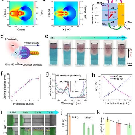 Photocatalytic Activity And Motility Of The Janus Aunr Tio2 Nanomotors