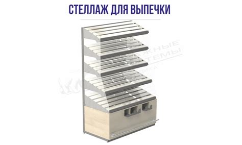 Стеллаж для выпечки «Нордика» - Торговое оборудование