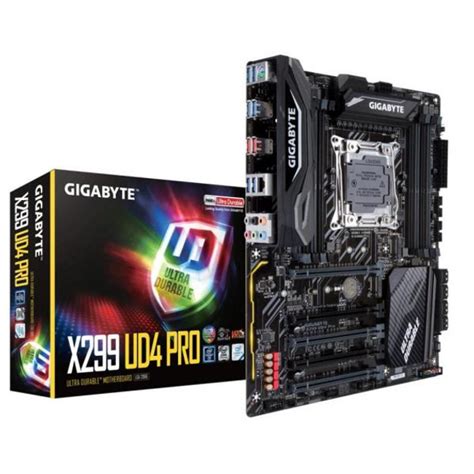Материнская плата GIGABYTE X299 UD4 PRO – фото, отзывы, характеристики ...