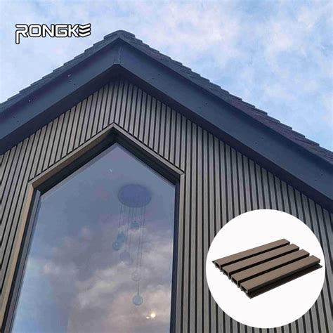 Customized New Products Wpc Wood Plastic Composite Cladding Panel Wall
