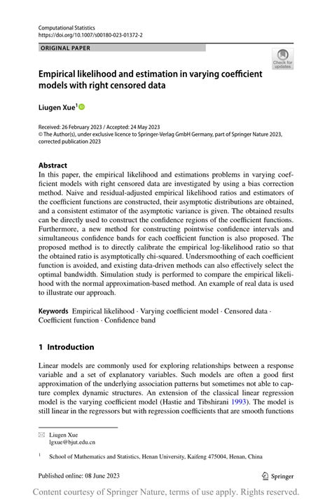 Empirical Likelihood And Estimation In Varying Coefficient Models With