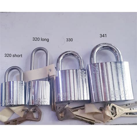 Abloy Padlock Original Heavy Duty 3 Keys Shopee Philippines