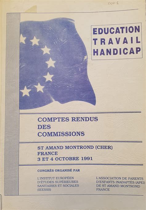 Education Travail Handicap Boutique Euridis Livres Handicap
