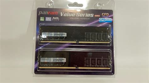 Panram メモリ Pc4 19200ddr4 2400 4gb×2枚 メルカリ