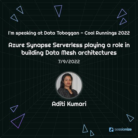 Aditi Kumari On Linkedin Azure Synapseanalytics Datamesh Datatoboggan