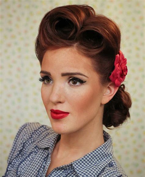 11 Easy Vintage Hairstyles That Are A Vintage Hairstyles Tutorial Retro Hairstyles Elegant