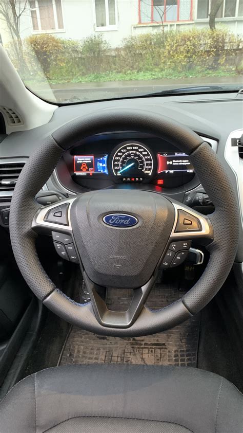 Перетяжка пластикового руля Форд Фьюжн 2,5 — Ford Fusion (America) (2G ...