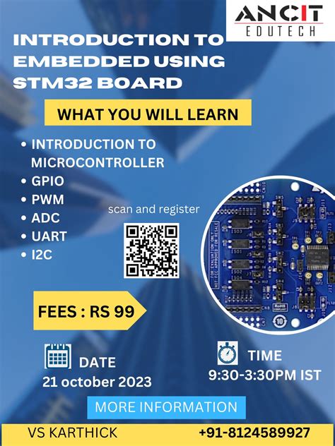 karthic vs on linkedin introduction to embedded using stm32 board we