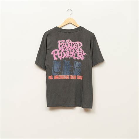1990 Vintage Faster Pussycat Tour T Shirt Gem
