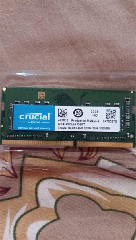 Amazon In Buy Crucial GB DDR V Mhz CL SODIMM RAM Memory Module For Laptops And