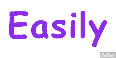 Easily Word Animated Logo Designs