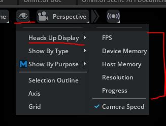How To Hide The Stats On The Omniverse Viewport Window Samples