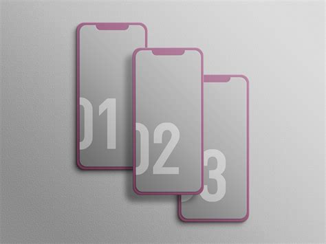 Mobile Mockup Ui Ux Presentation Graphic By Imranajir Creative Fabrica