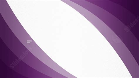 Purple Frame Desktop Wallpaper Simple Business White Powerpoint