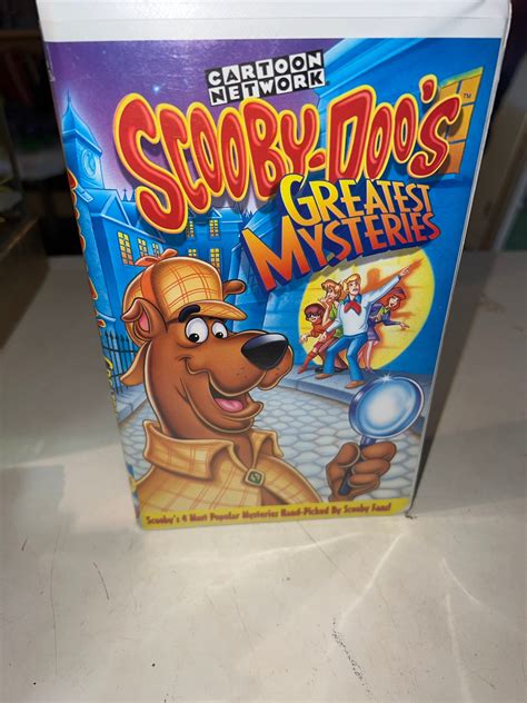 Scooby Doos Greatest Mysteries Vhs Cartoon Network Picclick The Best