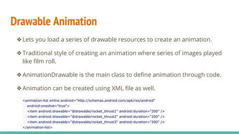Android Animation Theory Pptx Computer Animation Computer