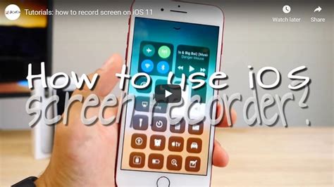 Full Guides On IOS Screen Recording
