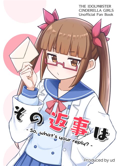 「c100の新刊サンプルです ファンレターの返事の内容に悩む池袋晶葉と相談に乗ってくれる安部菜々と乱入してくる一ノ瀬志希」u̾d̾｜c102