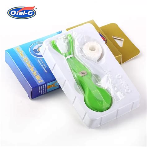 Reusable Dental Flosser Holder 2x30m High Quality Ptfe Ultra Flat Wire