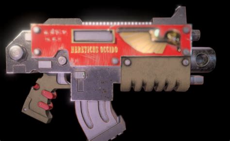 Warhammer 40k Godwyn Pattern Bolter 3d Model By Aruspice Vtomioka