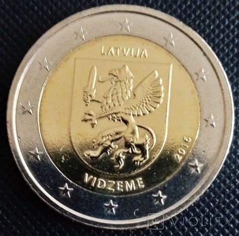 2 євро / 2 евро 2016 р., Латвія / Латвия – на сайте для коллекционеров ...