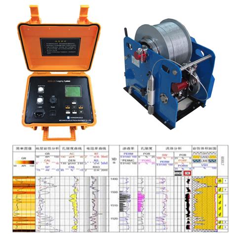 China Geologging Geophysics Borehole Survey Equipment Water Well Logging Equipment Borehole