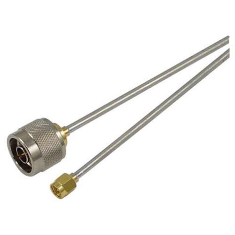 141 Semi Rigid N Male To Sma Male 24 Inch Ca 141scnmsm024