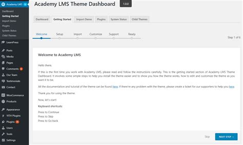 Installation AcademyLMS ThimPress Docs