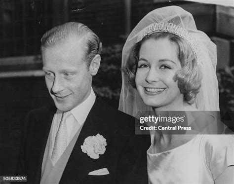 Scottish Aristocrat And Composer Robin Douglas Home And His Bride