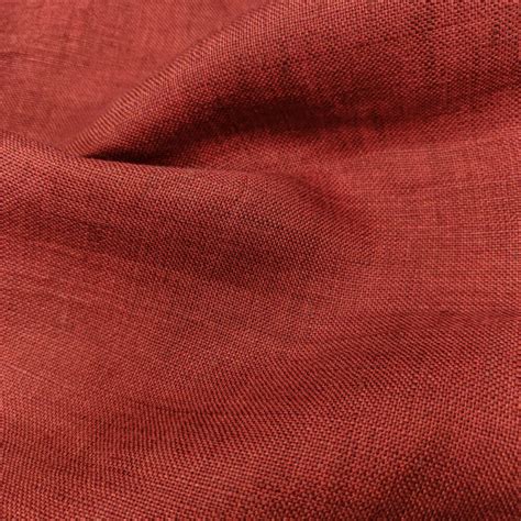 Intense Red Linen Double Breasted Suit