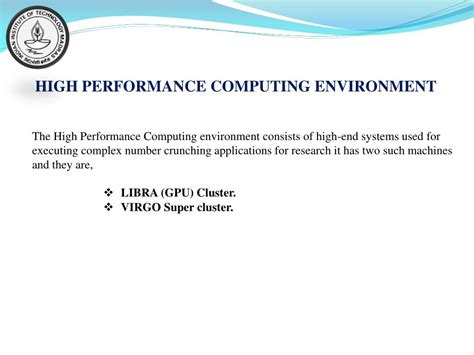 Ppt High Performance Computing Environment Powerpoint Presentation Free Download Id 2057541