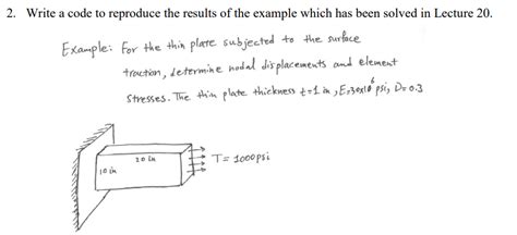 Solved MATLAB Write A MATLAB Code For The Example Chegg
