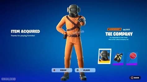 How To Get The Employee Lethal Company Skin In Fortnite My Otaku World
