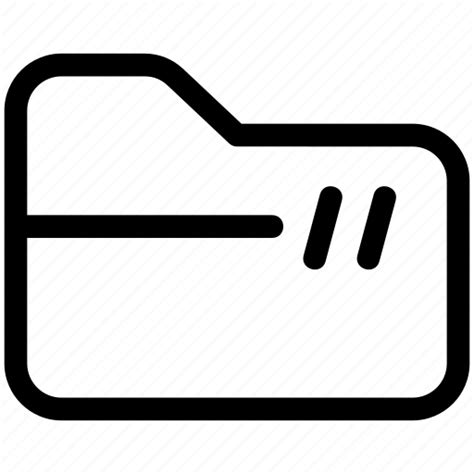 Folder Empty File Document Page Office Icon Download On Iconfinder